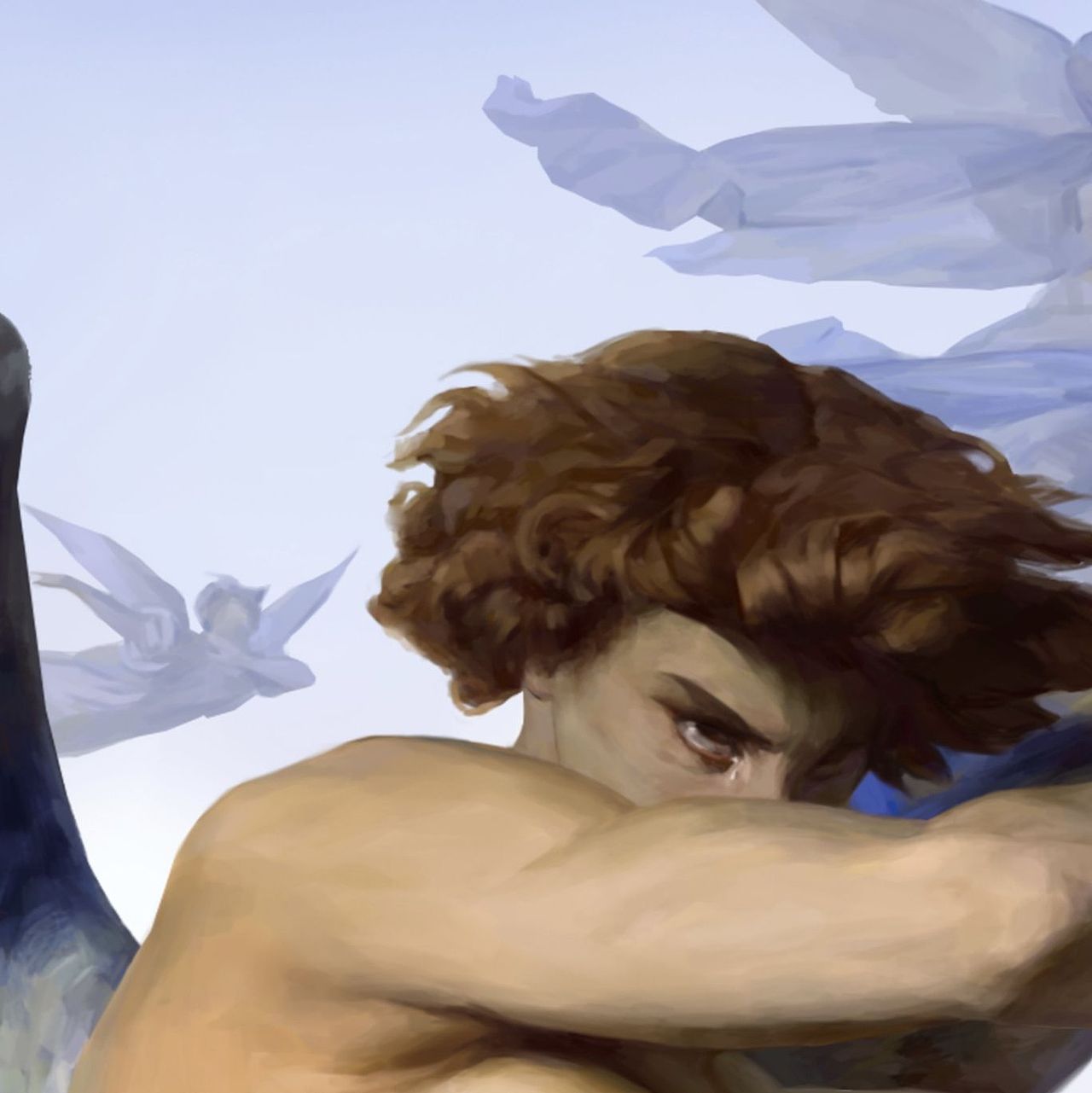 《堕天使》，Alexandre Cabanel_Z892354764-站酷ZCOOL