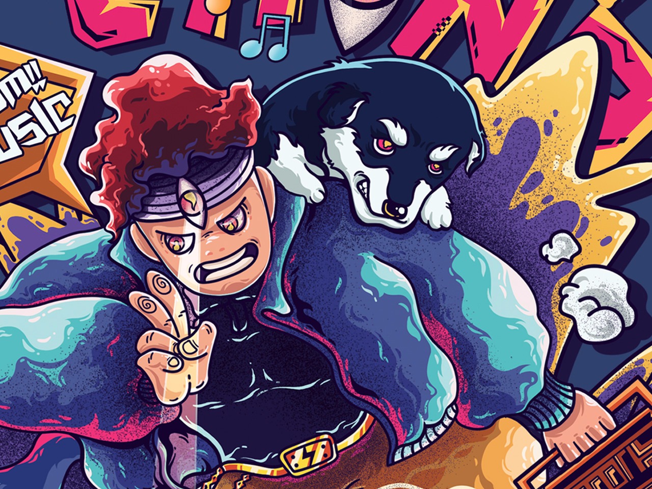 潮牌_不著名插画师ROY-站酷ZCOOL