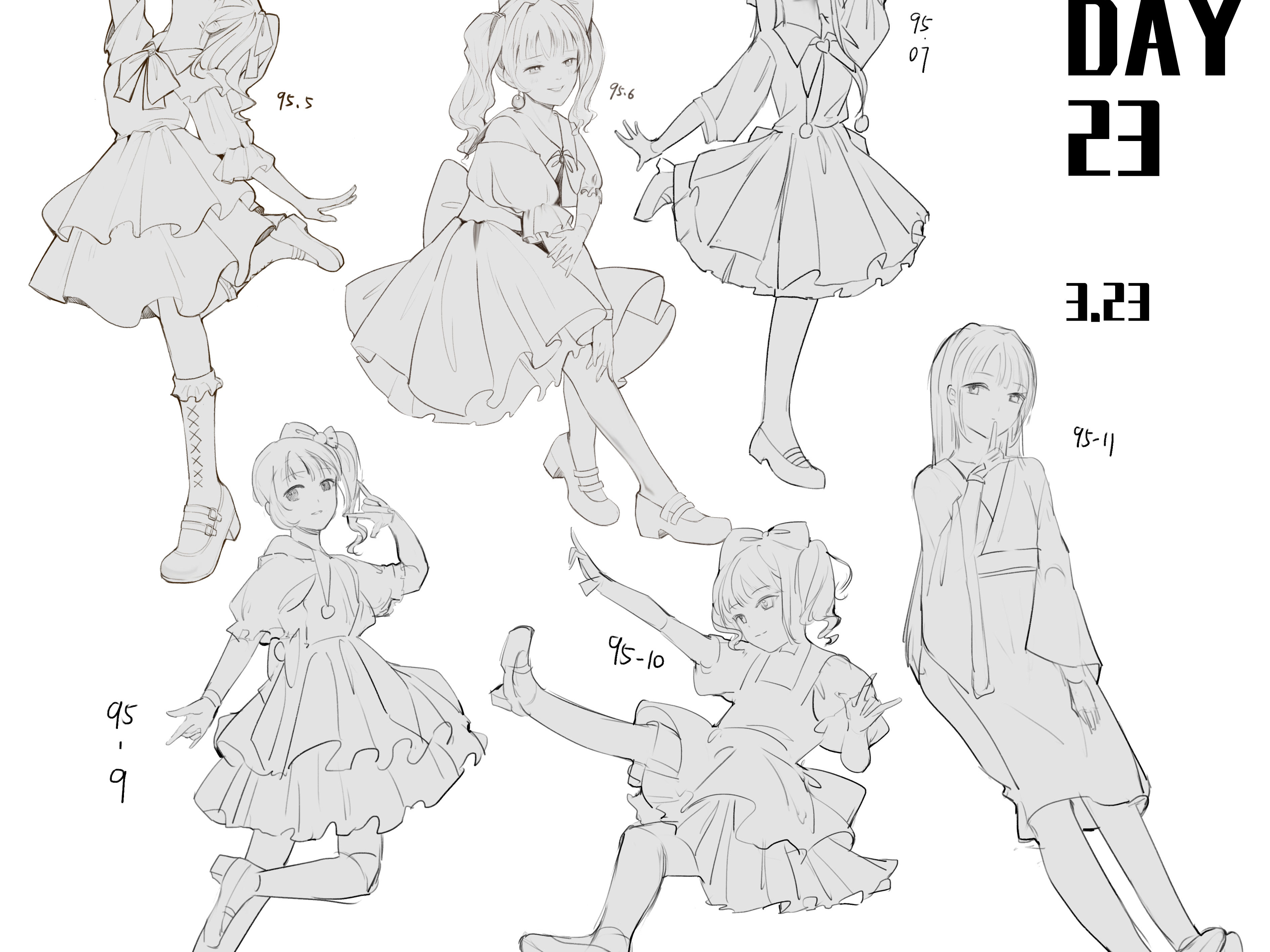 #速写60天挑战赛#day23 @速写班长_容琅-站酷ZCOOL