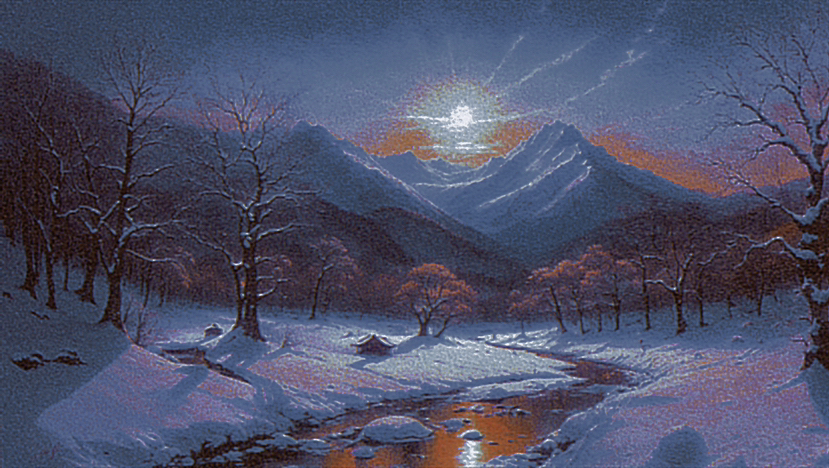 AI绘画档案馆｜冬日_PPP的杂货铺-站酷ZCOOL