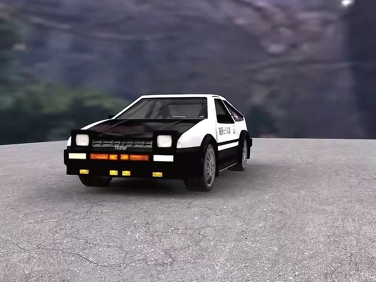 头文字D AE86_清逸轩-站酷ZCOOL