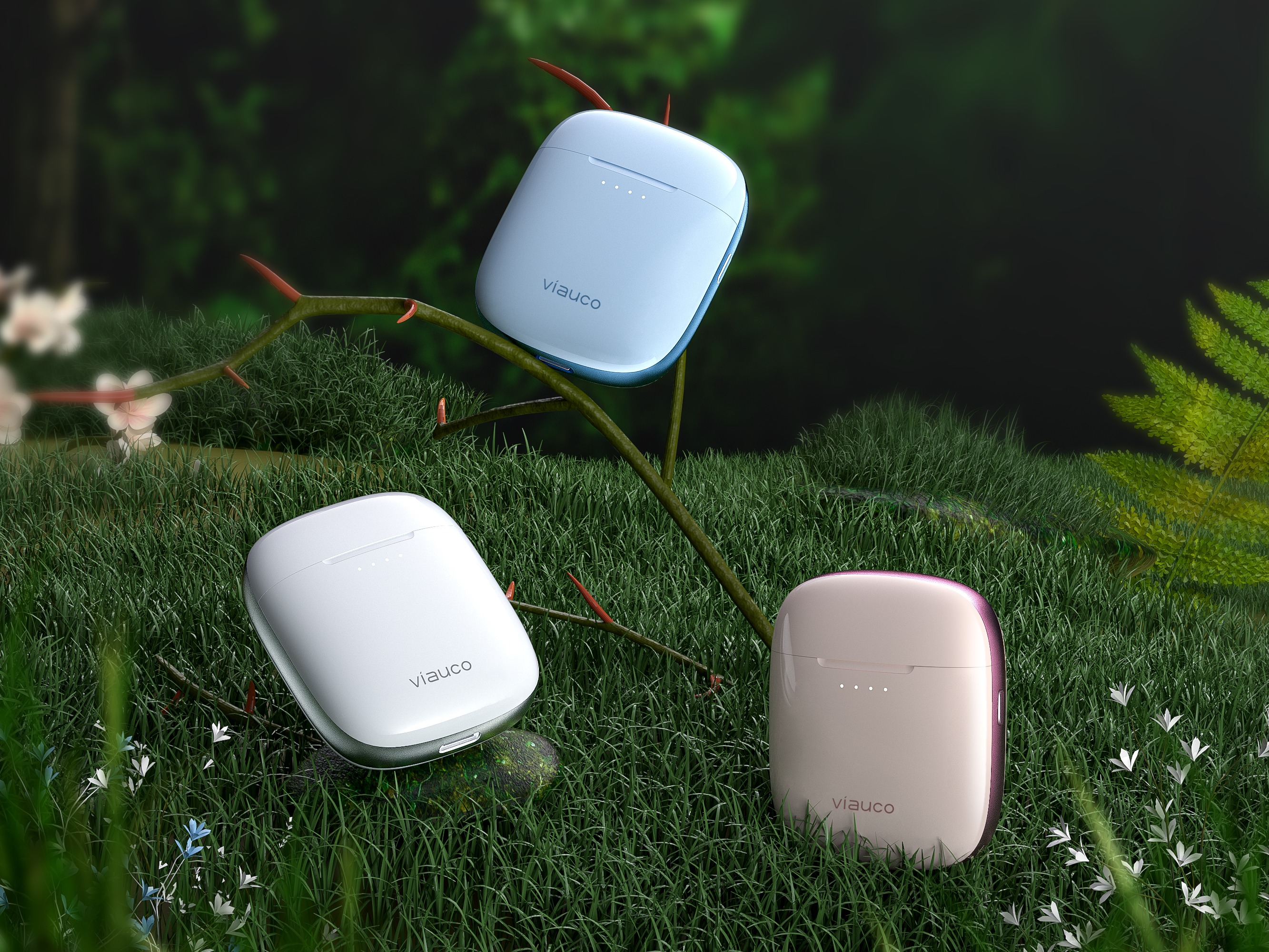 蓝牙耳机 I Viauco F3_浅浅WZT-站酷ZCOOL