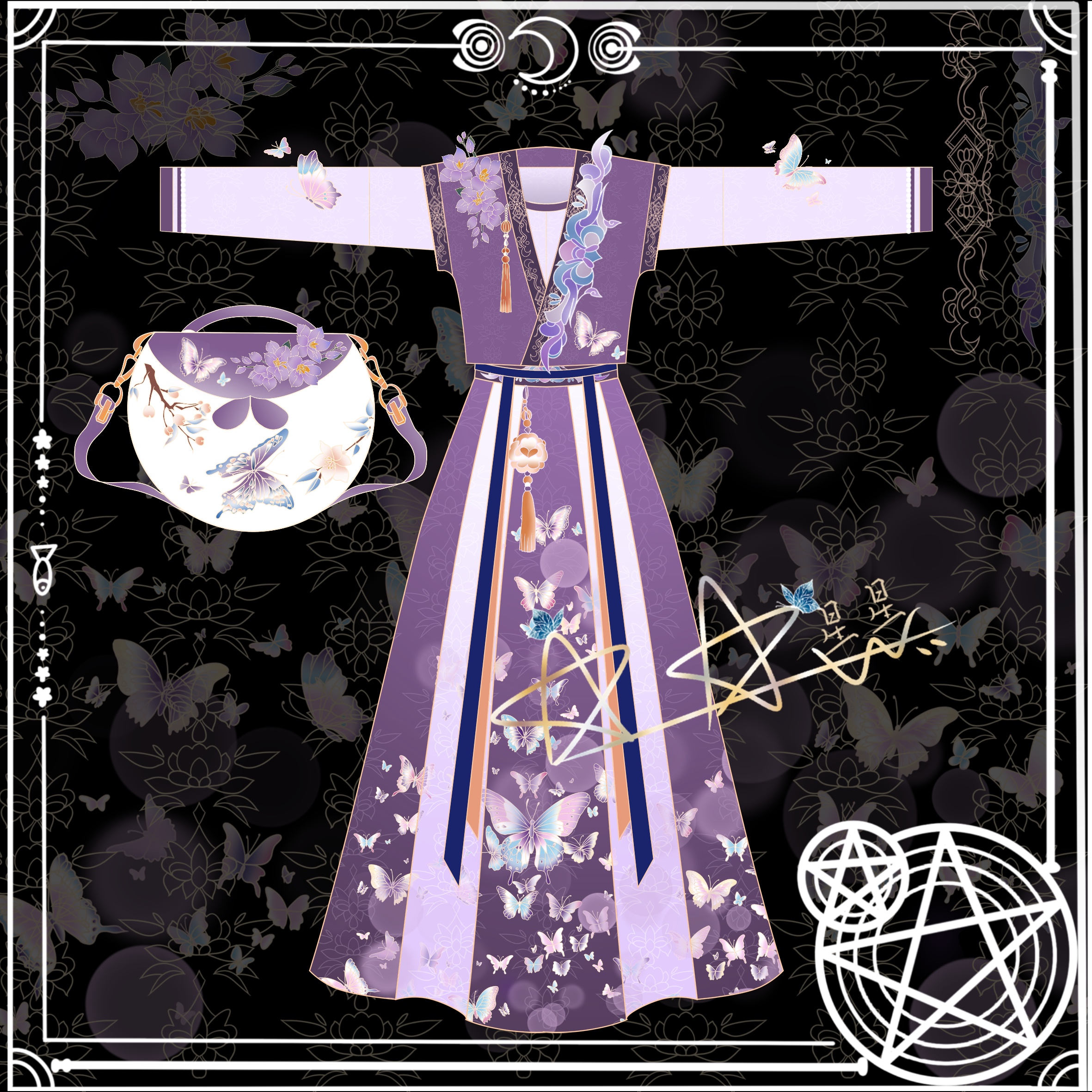 汉服设计新稿待出_温星星ing-站酷ZCOOL