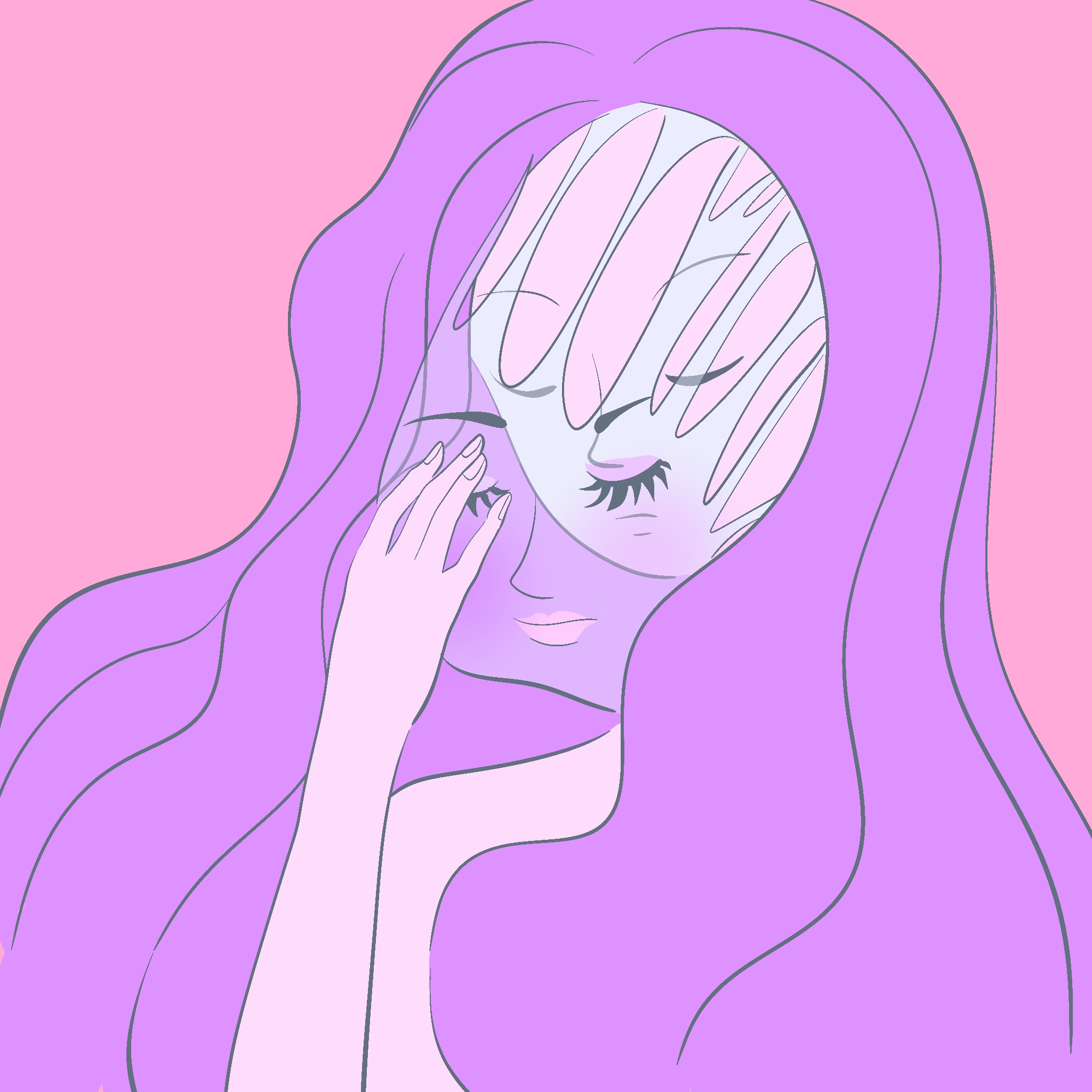 容貌焦虑_茶冰Starry-站酷ZCOOL