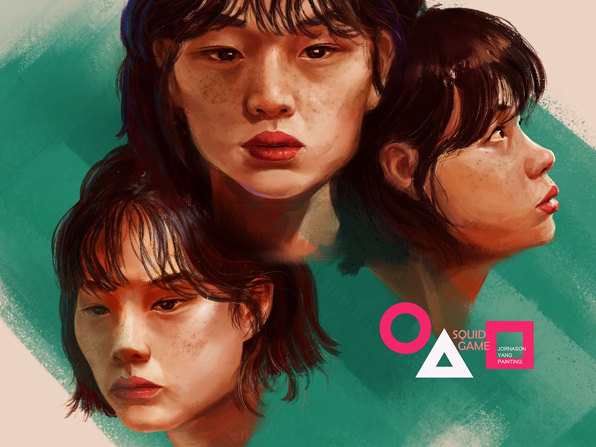 鱿鱼游戏 姜晓_ydjd-站酷ZCOOL