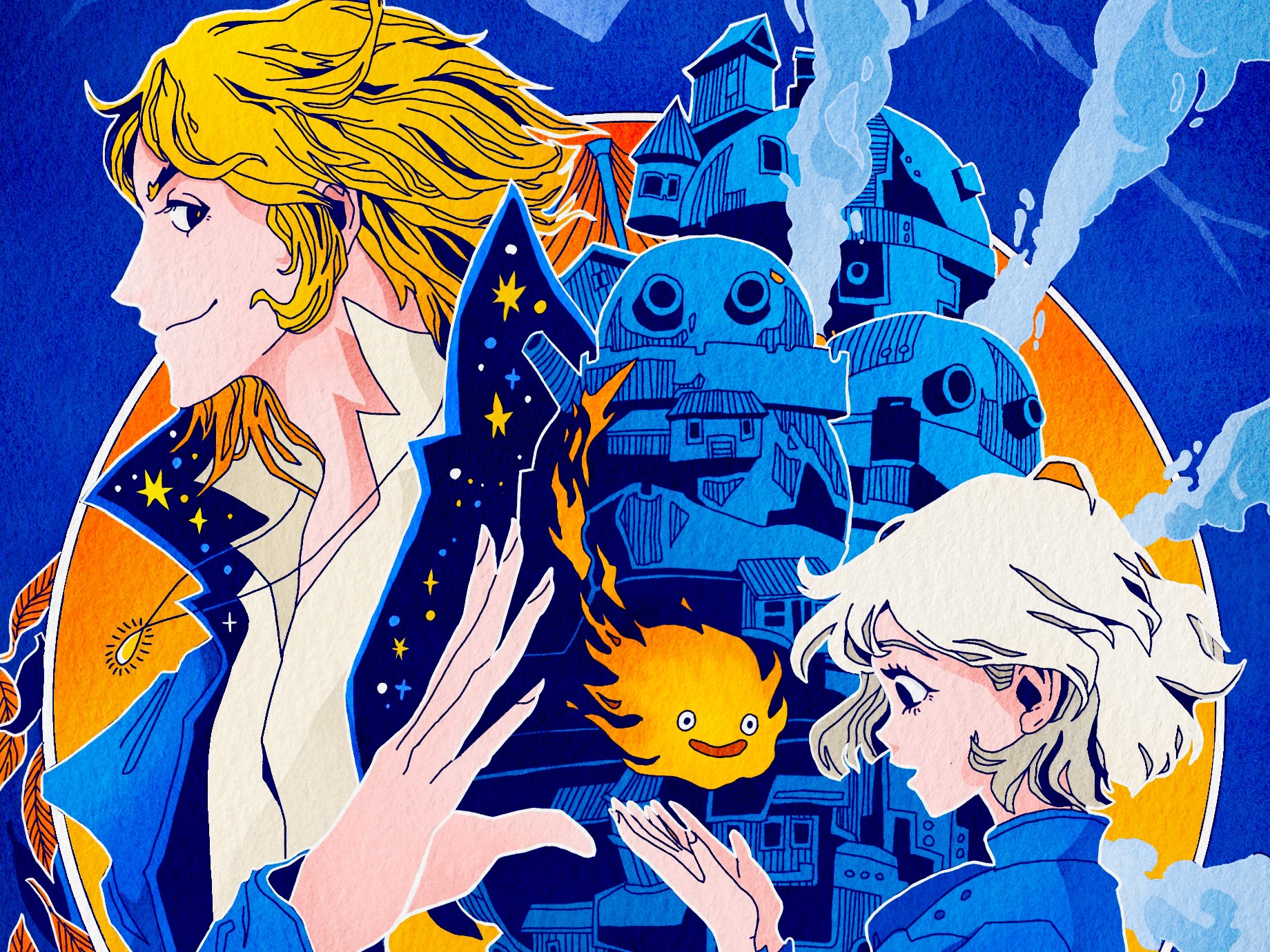 插画电影海报重置计划-宫崎骏篇_LEO零三七-站酷ZCOOL