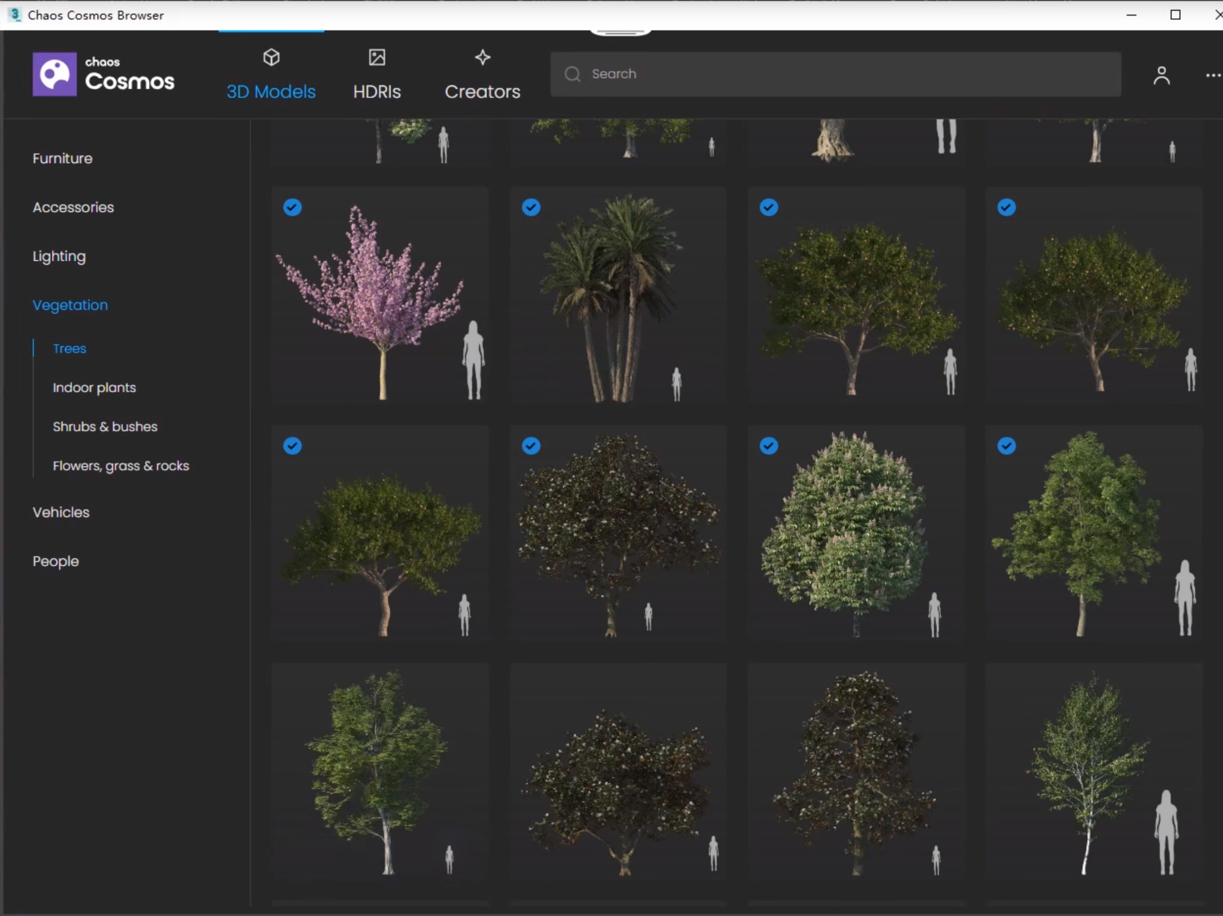 VRay 5.1 更改ChaosCosmos库默认路径_啊Q老师-站酷ZCOOL