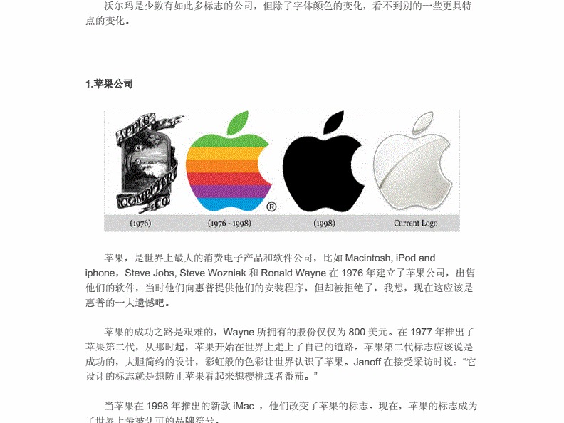 全球20个LOGO进化史_华觉设计-站酷ZCOOL