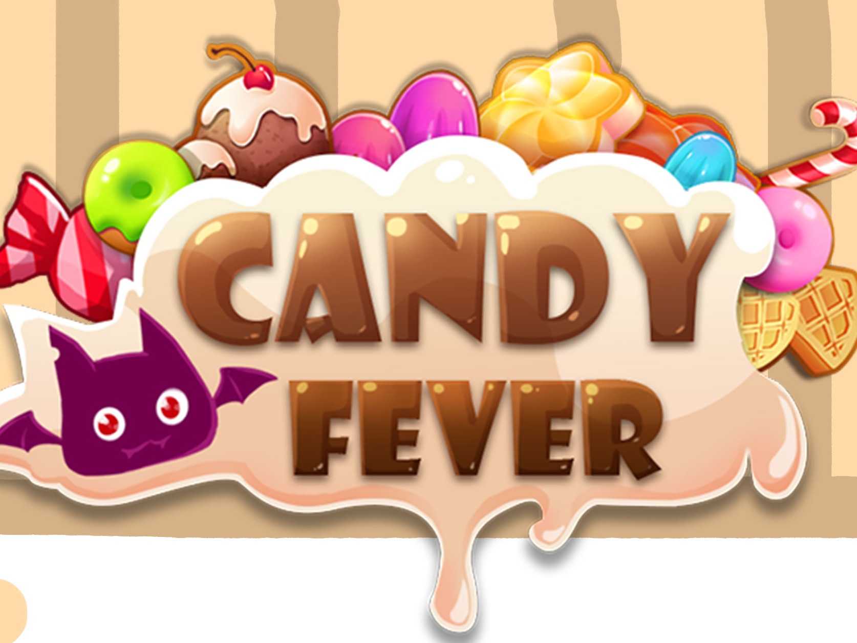 Candy fever 几年前的一款三消外包游戏，应该上线了所_冷哈气-站酷ZCOOL