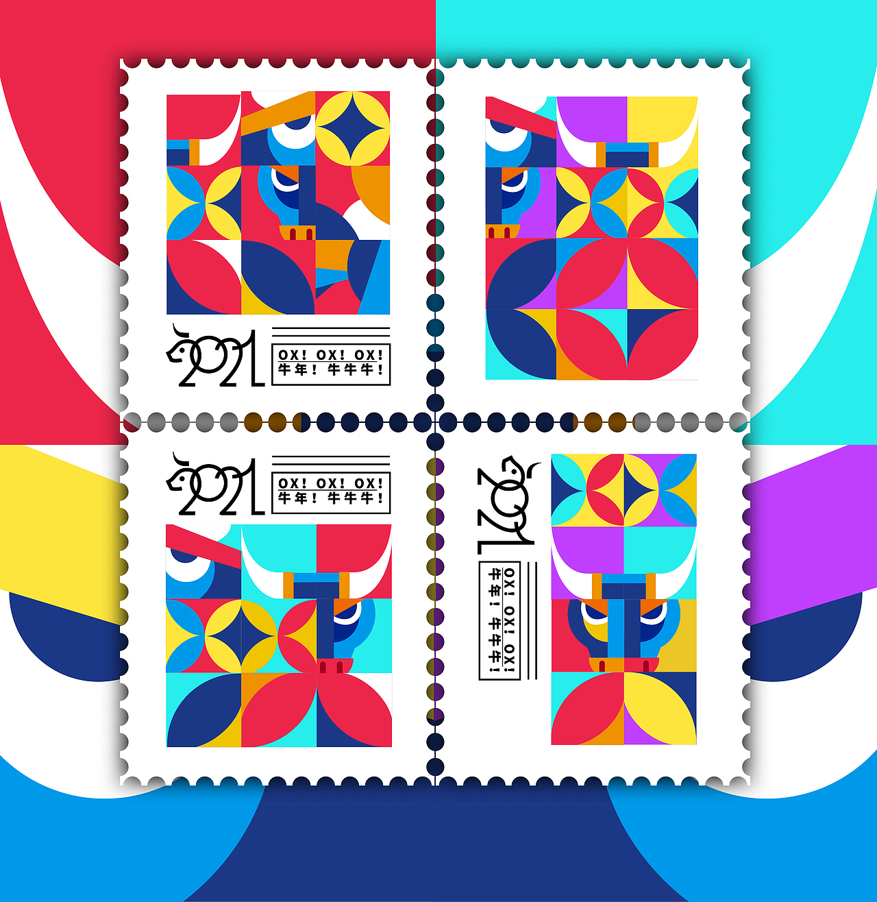 OX！OX！OX！_YuZzin-站酷ZCOOL