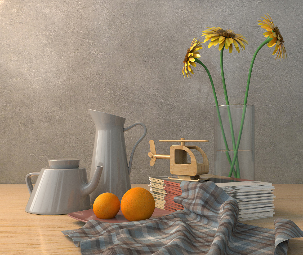 室内室外场景灯光渲染_Chang09-站酷ZCOOL