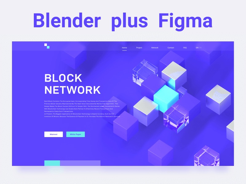 【Blender+UI设计】3D如何应用于UI设计中？_兴趣设计师k-站酷ZCOOL