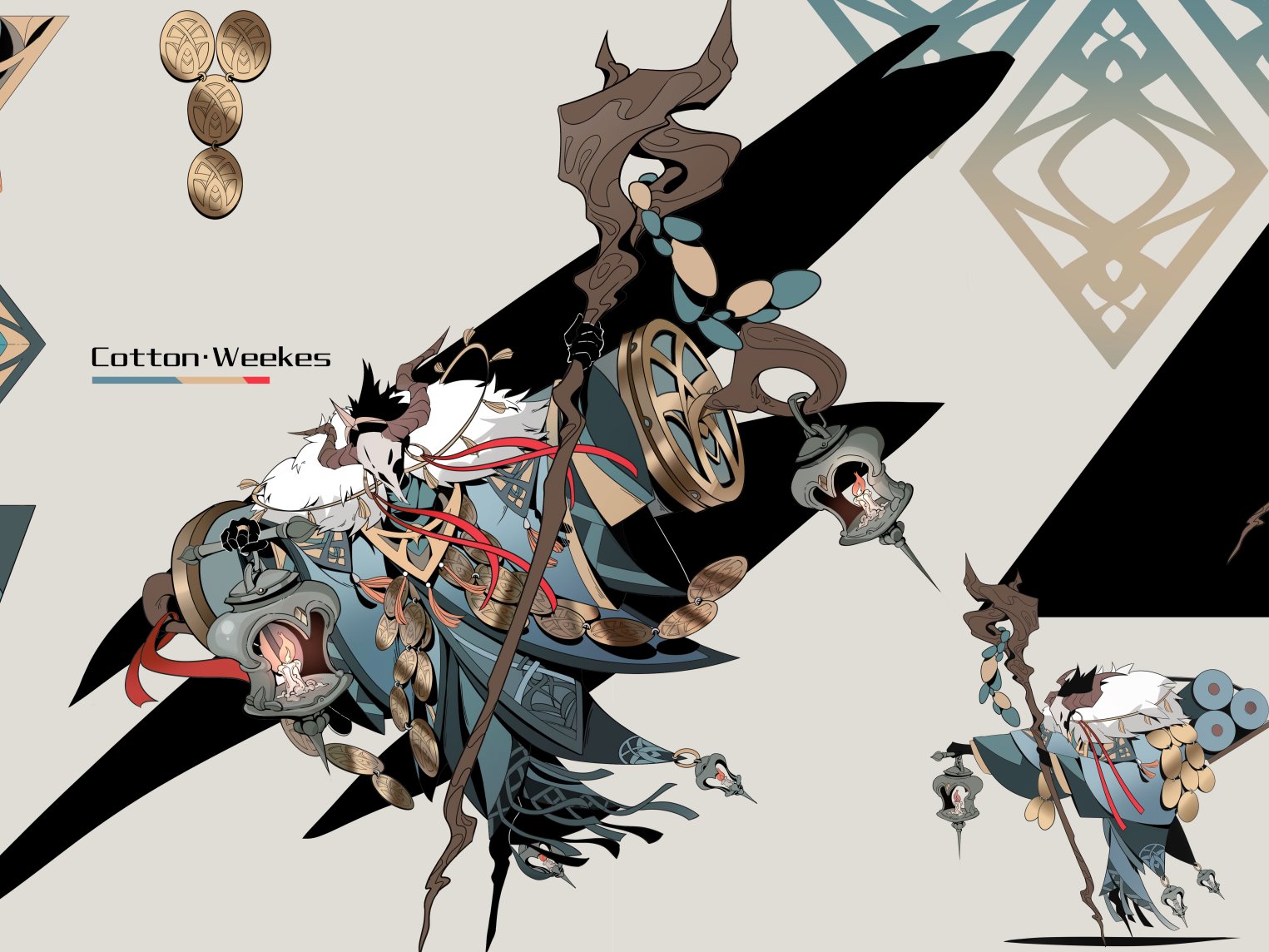 游戏角色概念设定-Cotton · Weekes_雲顶动漫-站酷ZCOOL