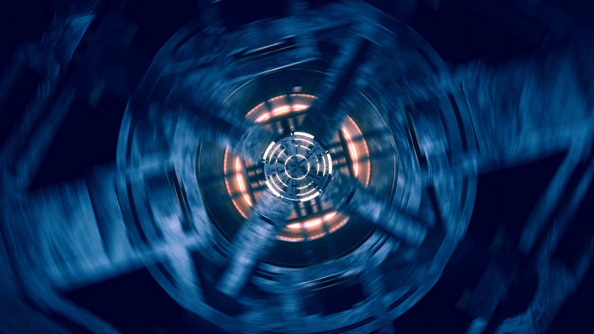 C4D工程模板：科技金属概念机器启动动画工程_苦七君-站酷ZCOOL