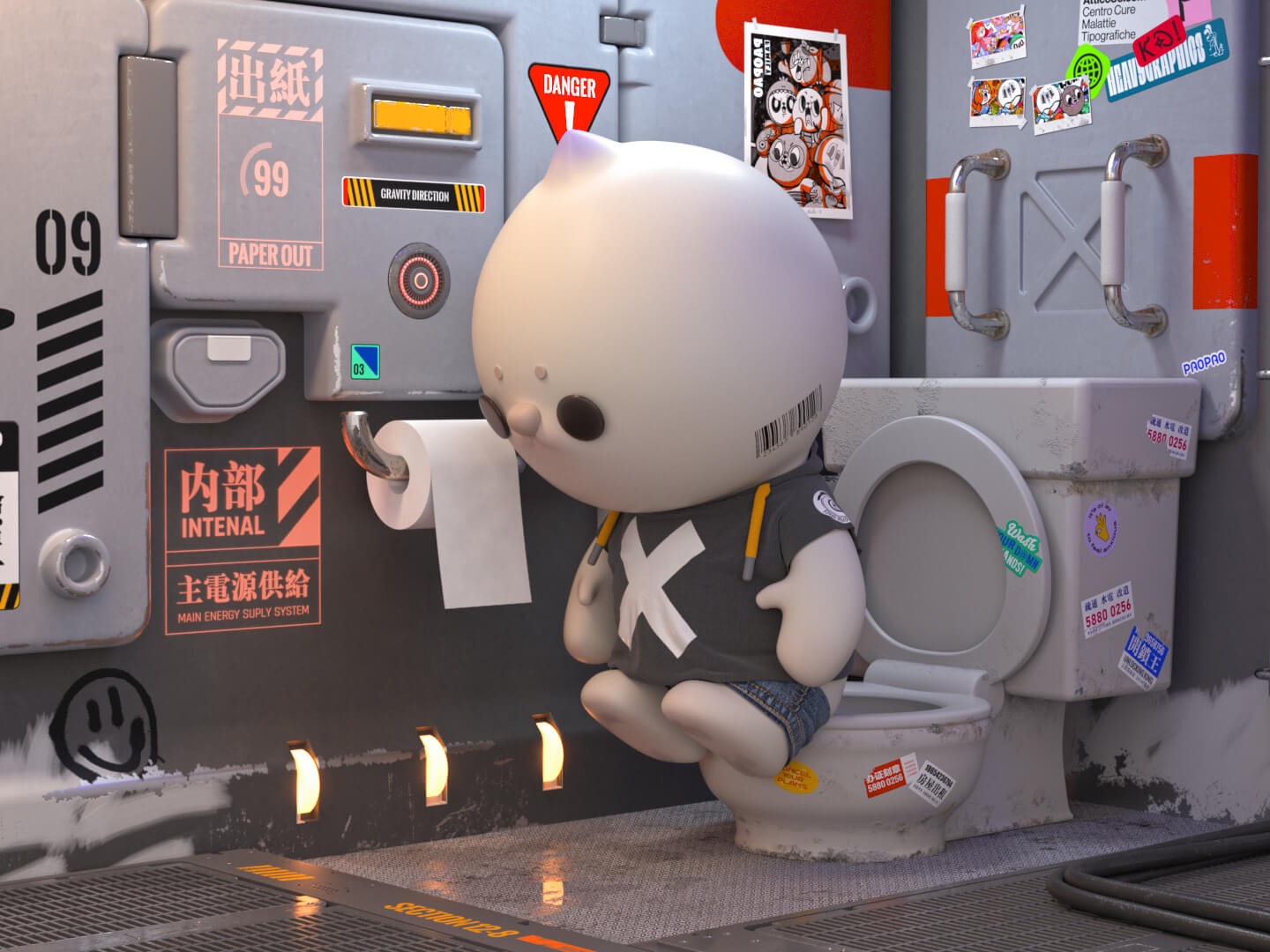 PAOPAO 3D 角色概念动画_Deane高丁-站酷ZCOOL