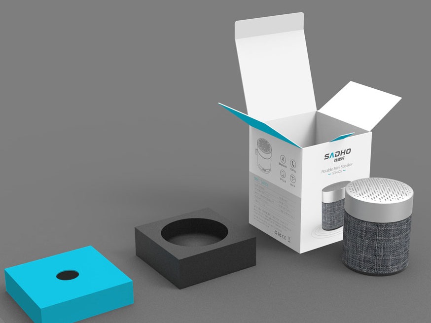 MINI SPEAKER PACKAGING_louisouyang-站酷ZCOOL