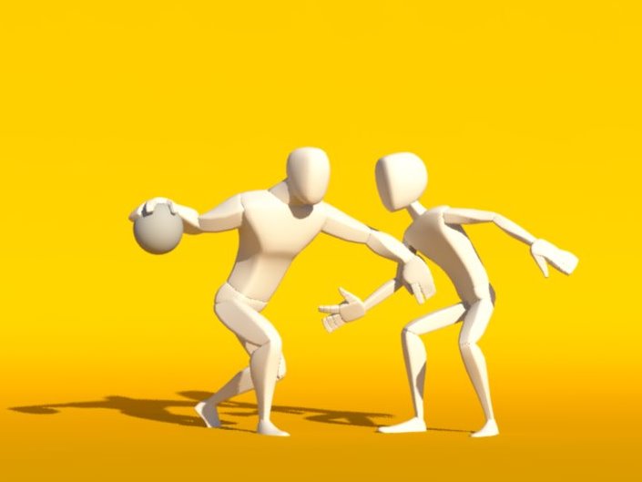 MAYA — pose练习 _panzimo-站酷ZCOOL