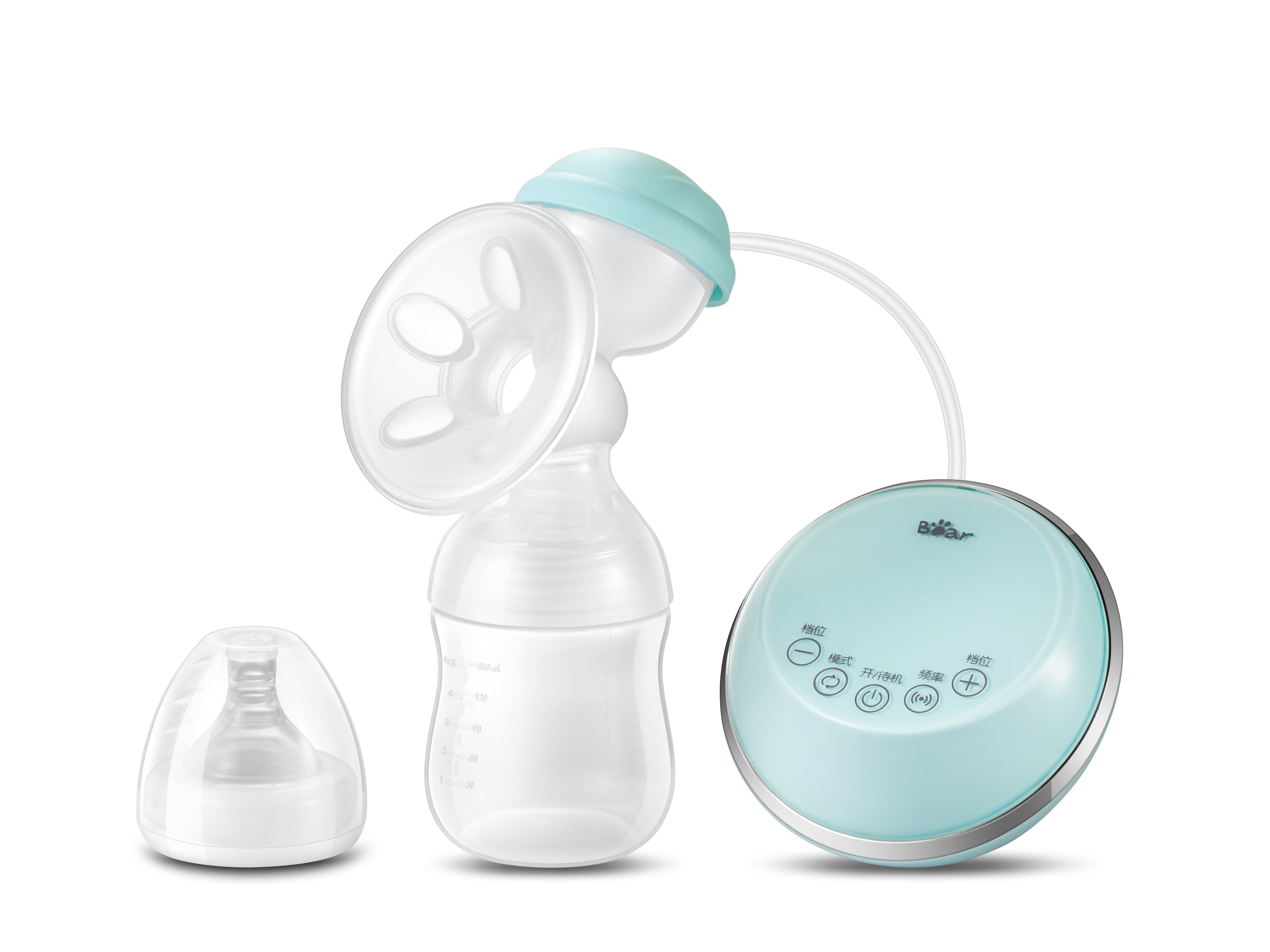 吸奶器修图_小恐龙_QIU-站酷ZCOOL