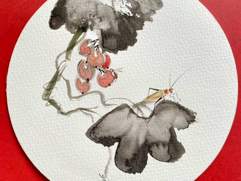 写意水彩、水墨_广州茵茵-站酷ZCOOL