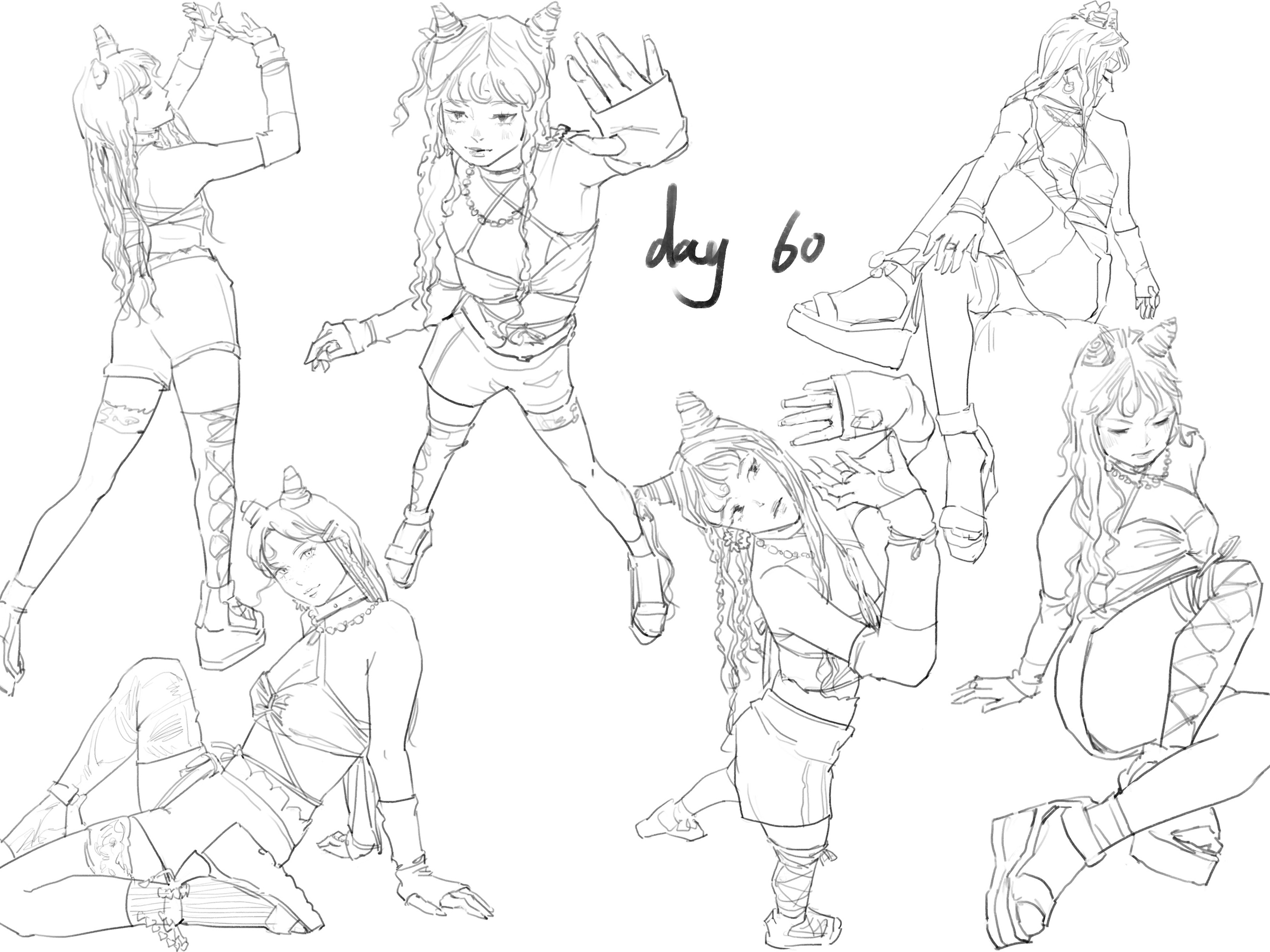 #速写60天挑战赛# day60@速写班长_cai886-站酷ZCOOL