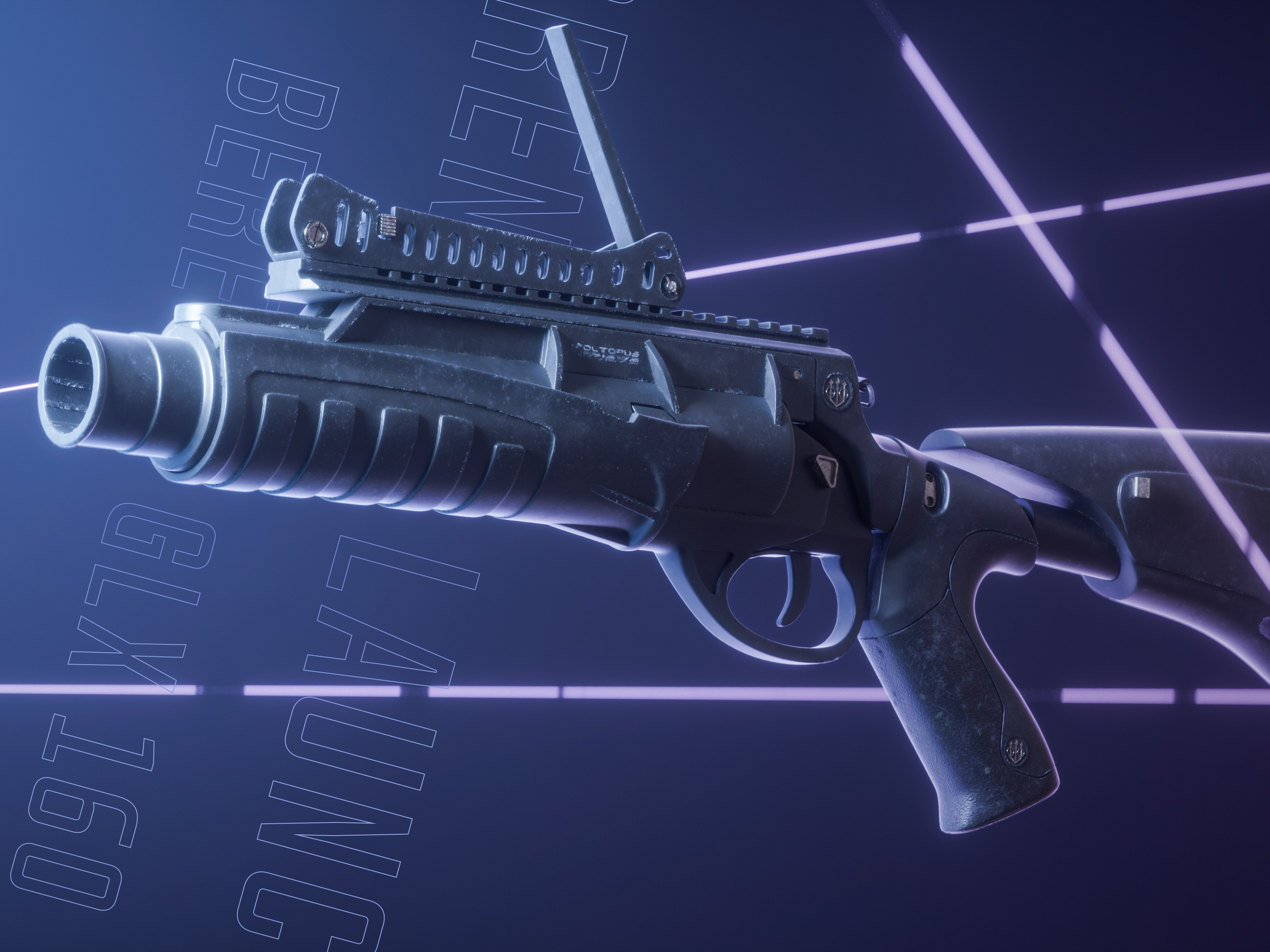 Beretta GLX 160榴弹发射器_苏文的梦-站酷ZCOOL