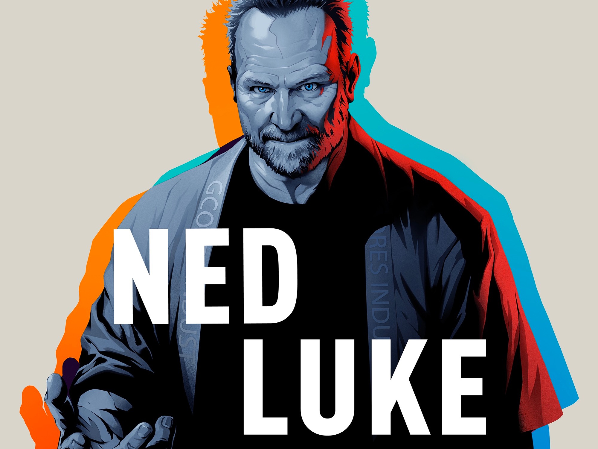 Ned luke 签售海报_ZSC翀-站酷ZCOOL