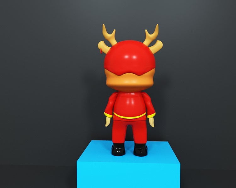 C4DIP人物, 《鹿零零》|3D|Scene|桑Sang1_Original作品-站酷ZCOOL