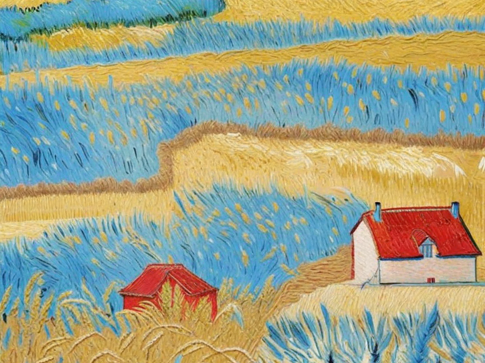 风吹麦浪_Sunny老师-站酷ZCOOL