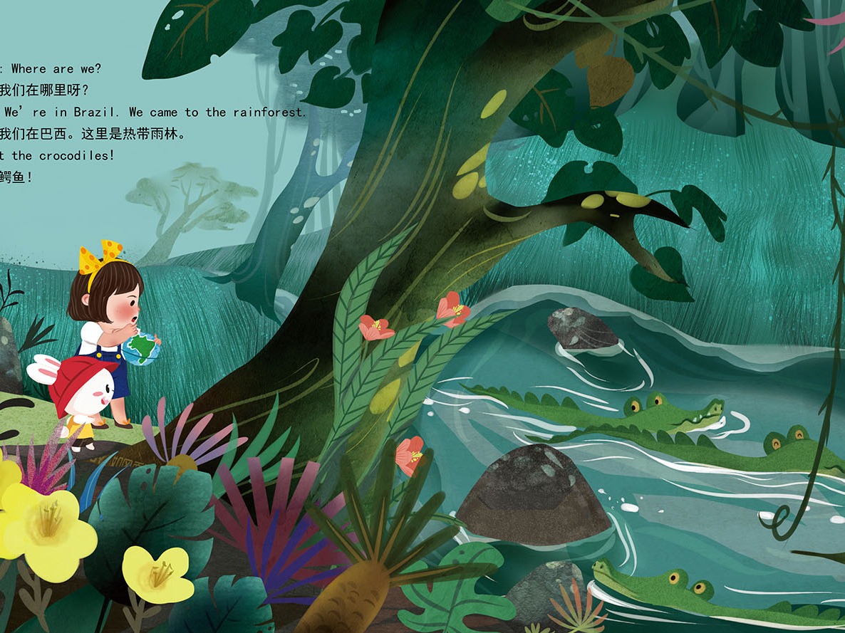 丹尼兔与黛西（升级版）_晓卫VAVA-站酷ZCOOL