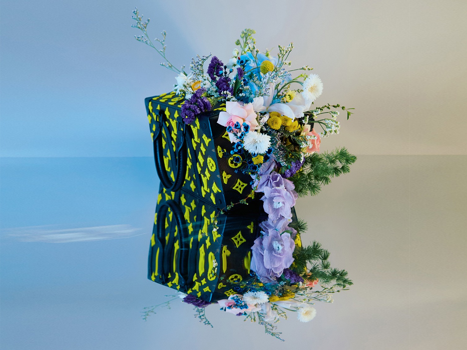 BAZAAR MEN Feb issue “Louis Vuitton ans Flowers”_慕滦ing-站酷ZCOOL