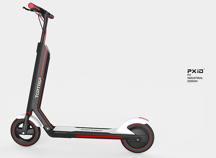 品向工业设计 pxid平衡车设计 代步工具设计 电动滑板车_设计师永华-站酷ZCOOL
