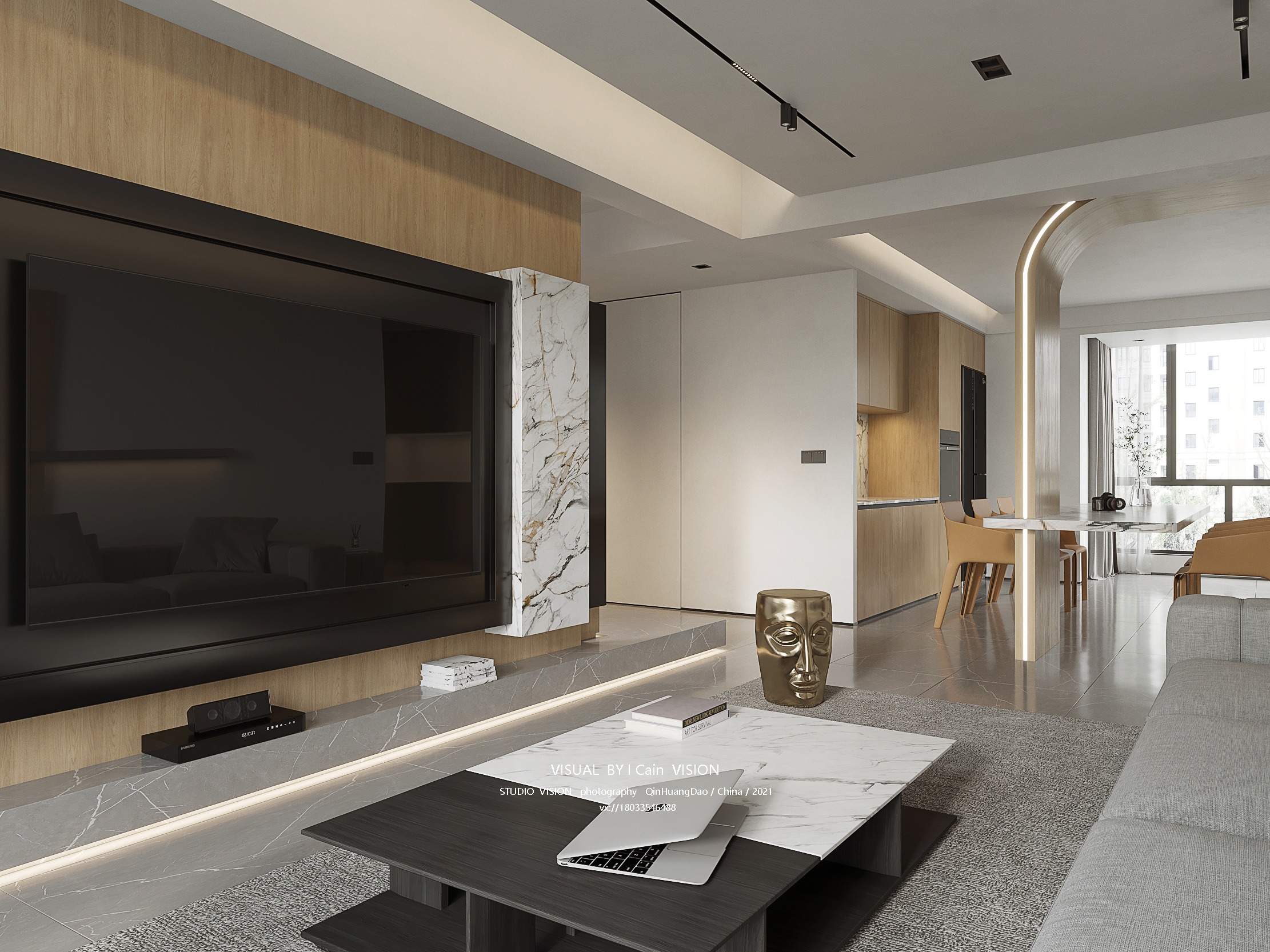 INITIAL-STUDIO 现代空间表现_梵舍视觉-站酷ZCOOL