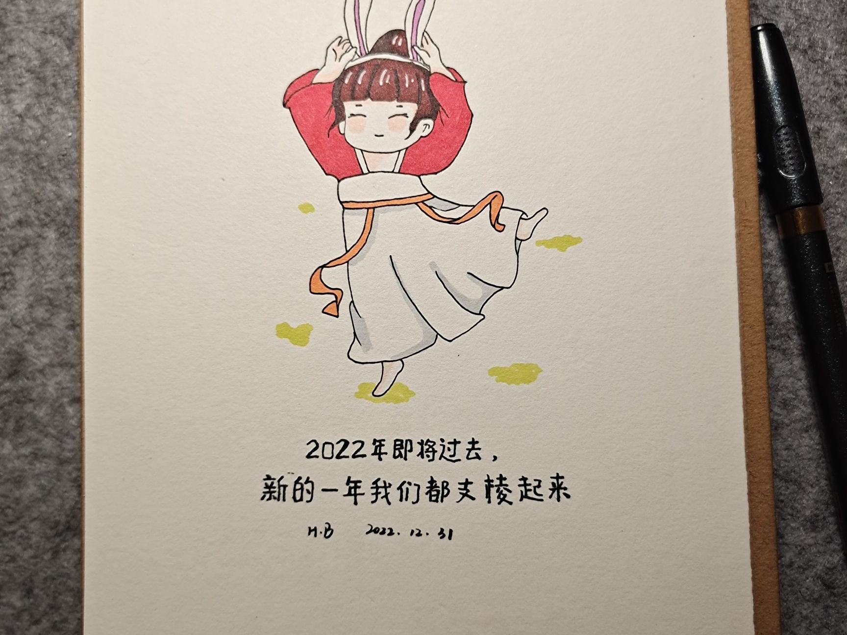 极简手绘临摹100天 旅途中的冰姐 站酷zcool