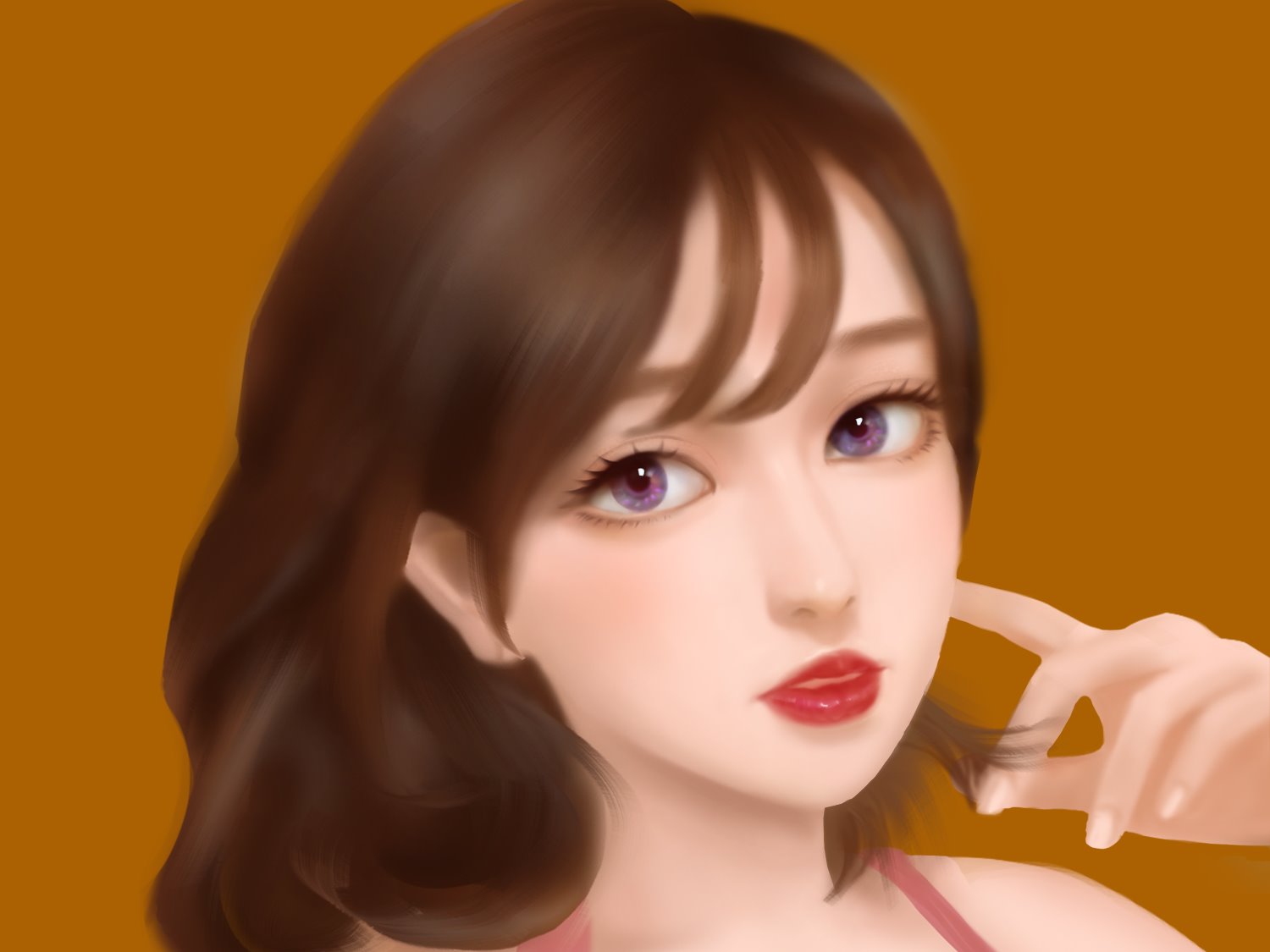 妹子001_晕游仙人-站酷ZCOOL