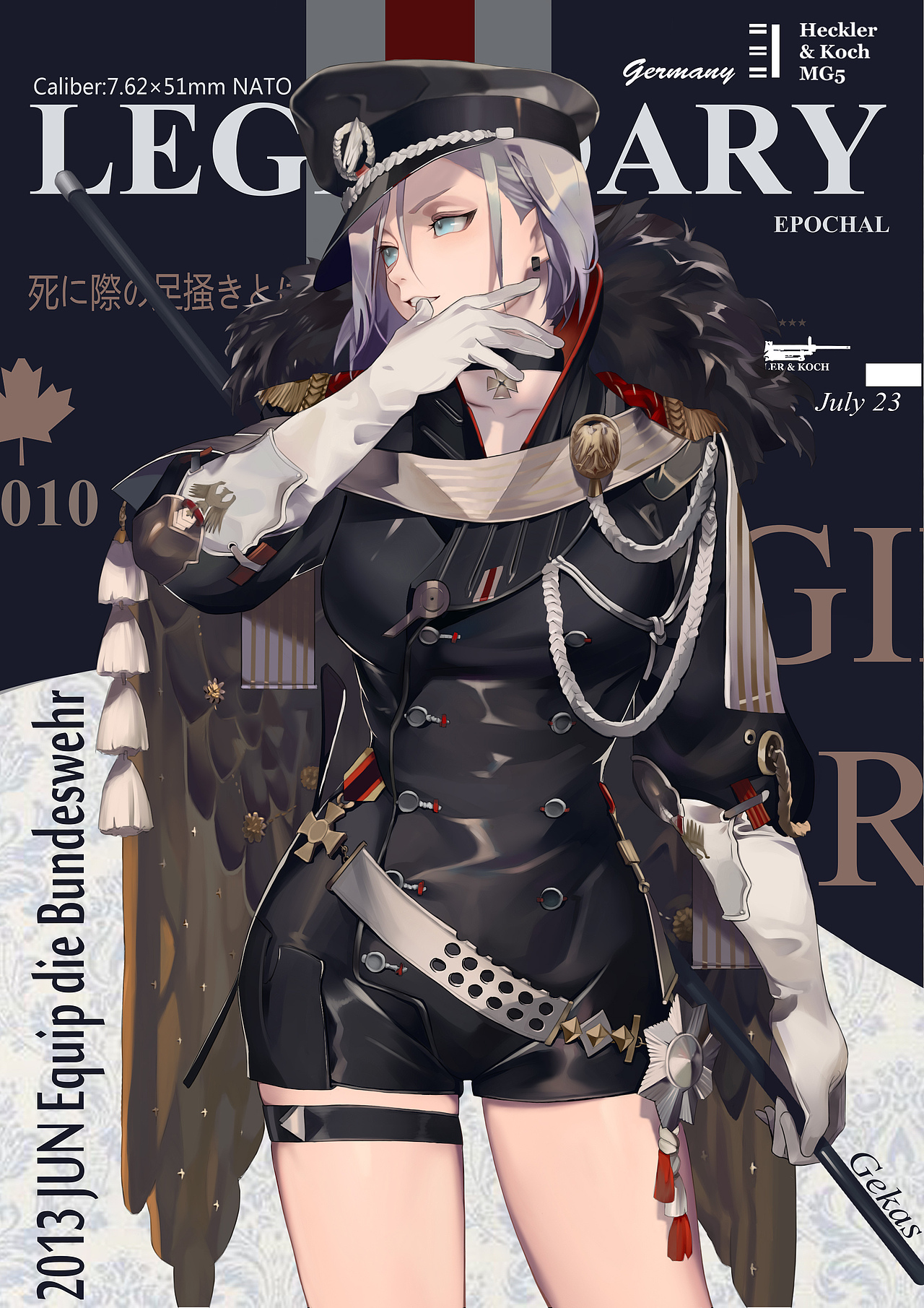 少女前线MG5_Gekas-站酷ZCOOL