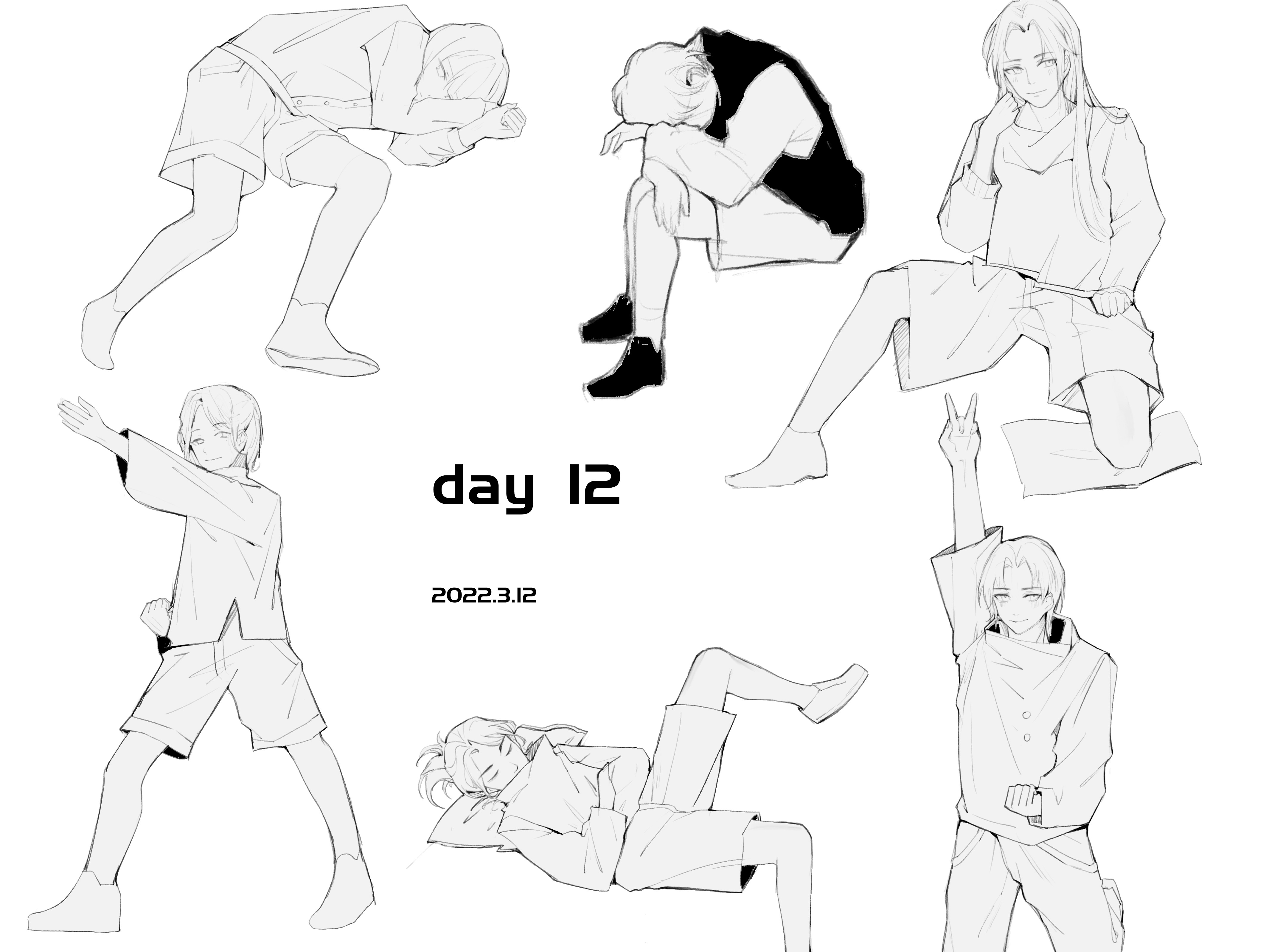 #速写60天挑战赛# day12 @速写班长_容琅-站酷ZCOOL