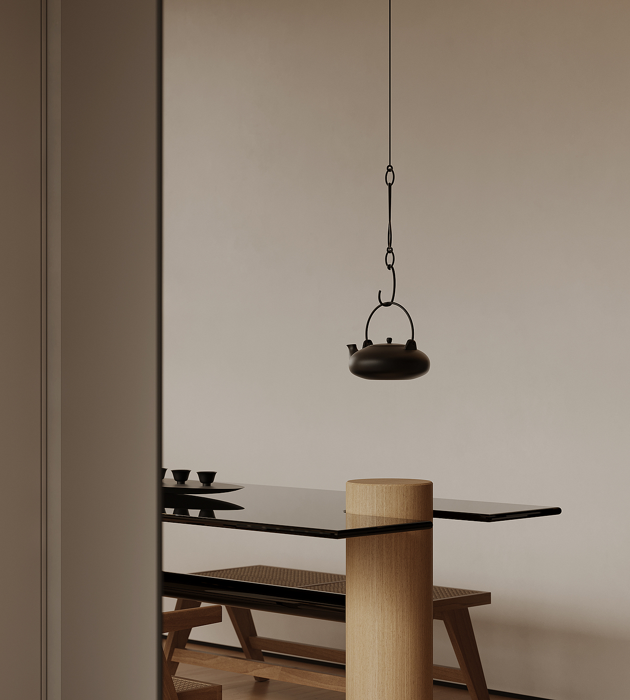 【Pictorial Render Studio】-禅意·一叶知秋_Pictorial-站酷ZCOOL