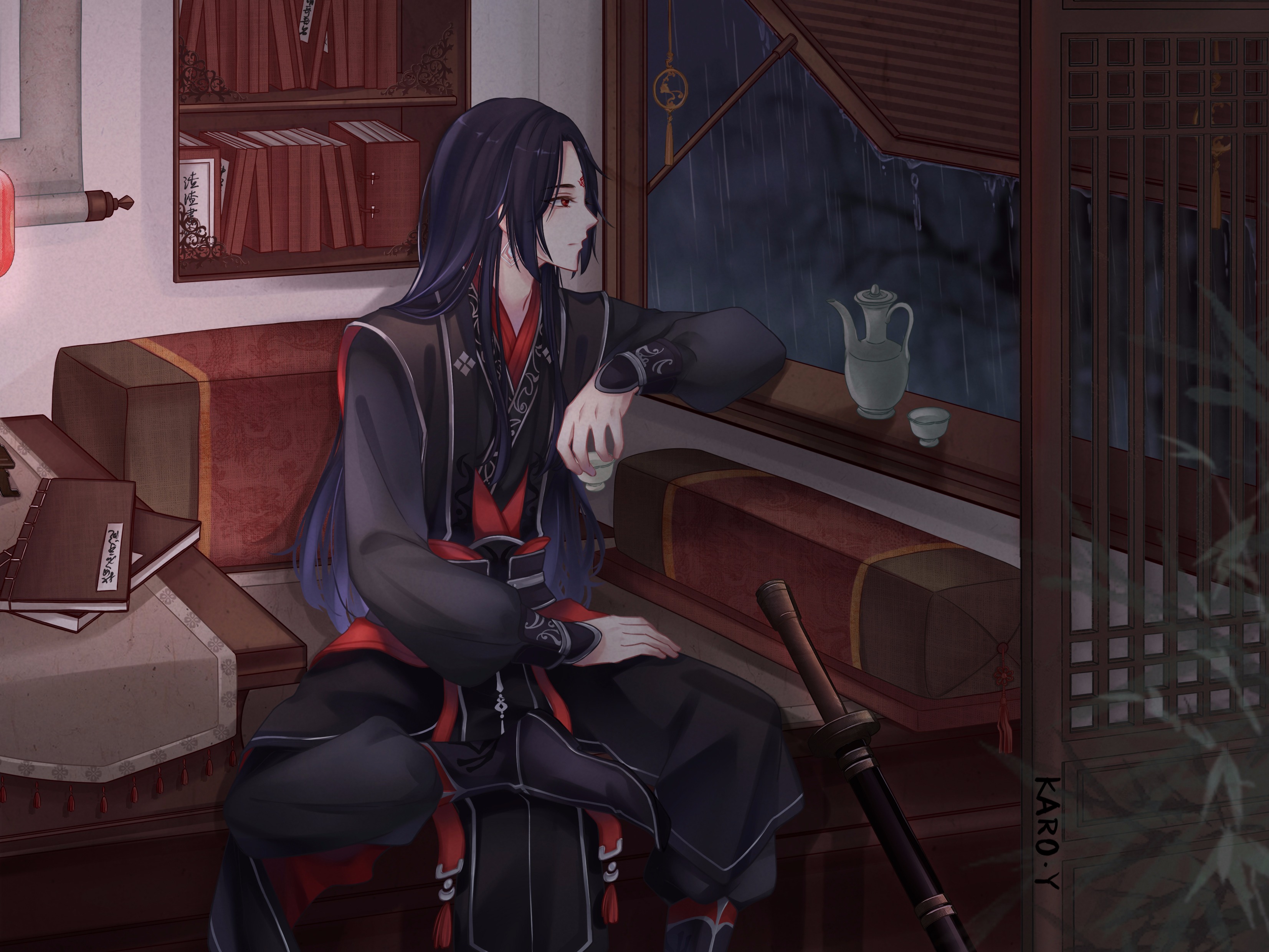 古风人物场景_力口君KARO-站酷ZCOOL