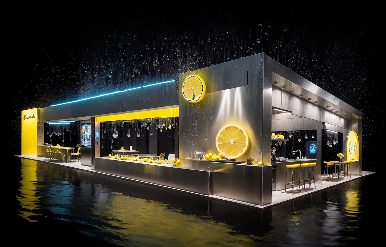 展台设计_韦大宝Sodmi-站酷ZCOOL