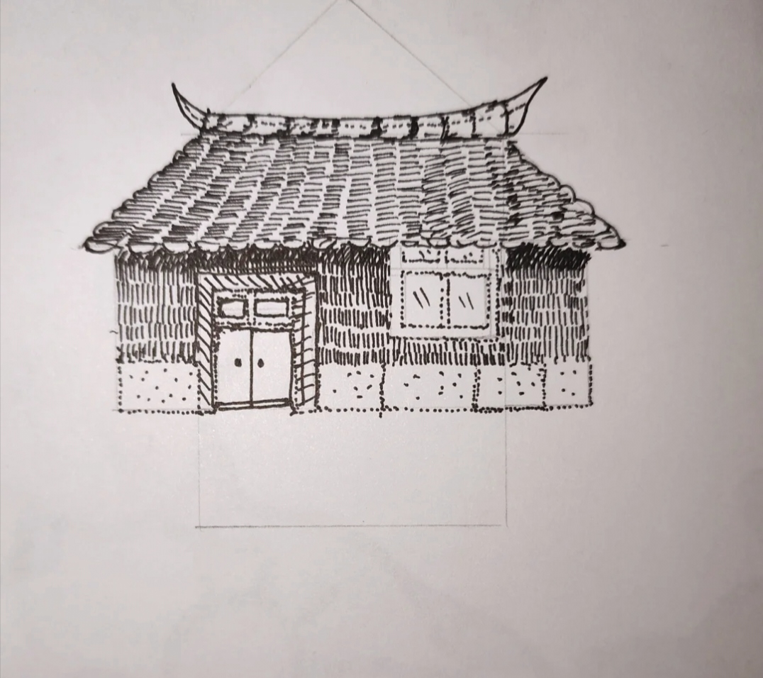 钢笔画画场景-步骤记录_成成zyc-站酷ZCOOL