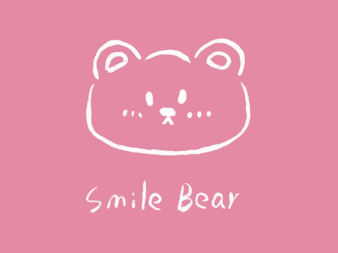 smile bear_柿町-站酷ZCOOL