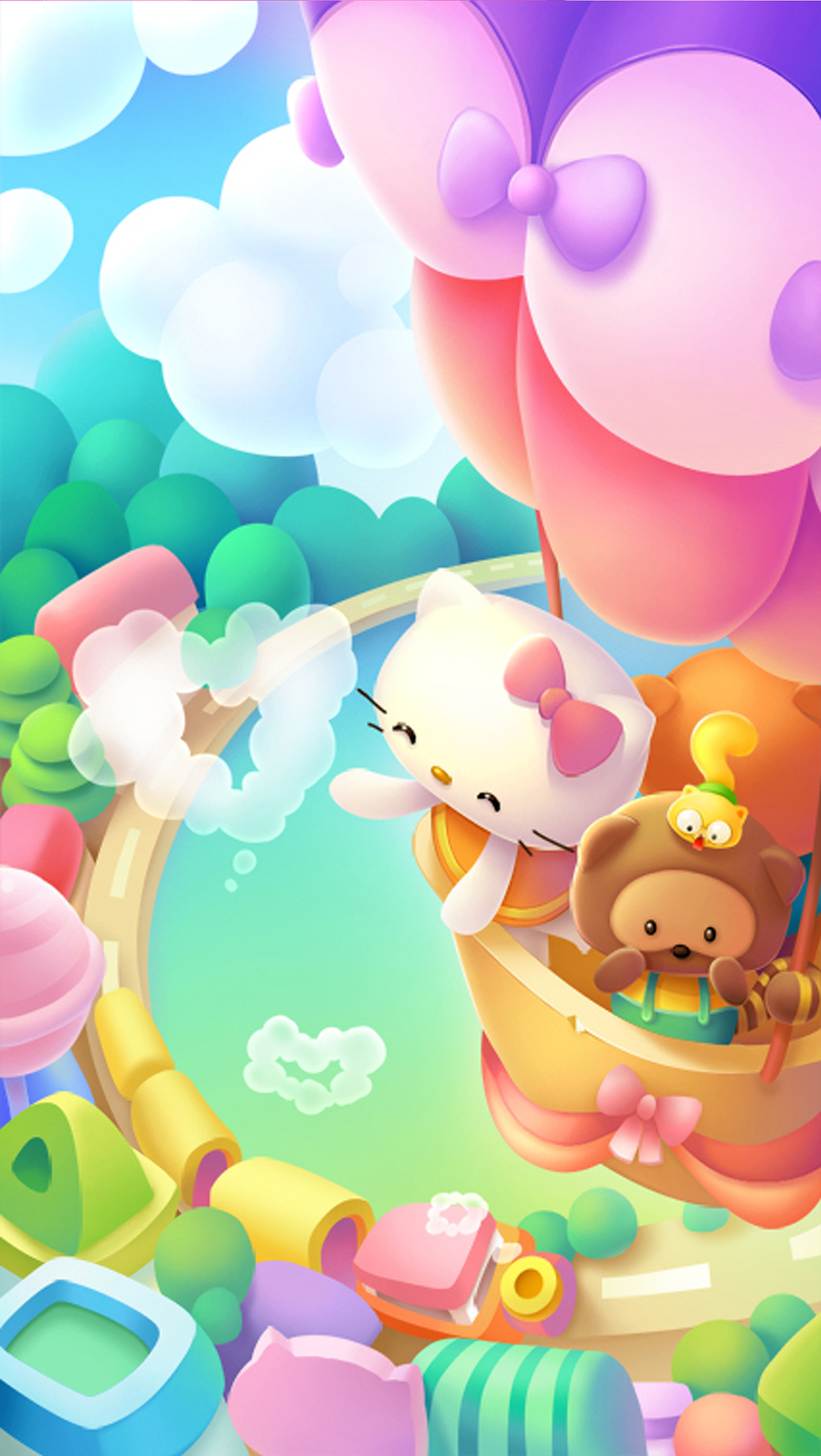 《hellokitty环球之旅》_土豆粉阁下-站酷ZCOOL