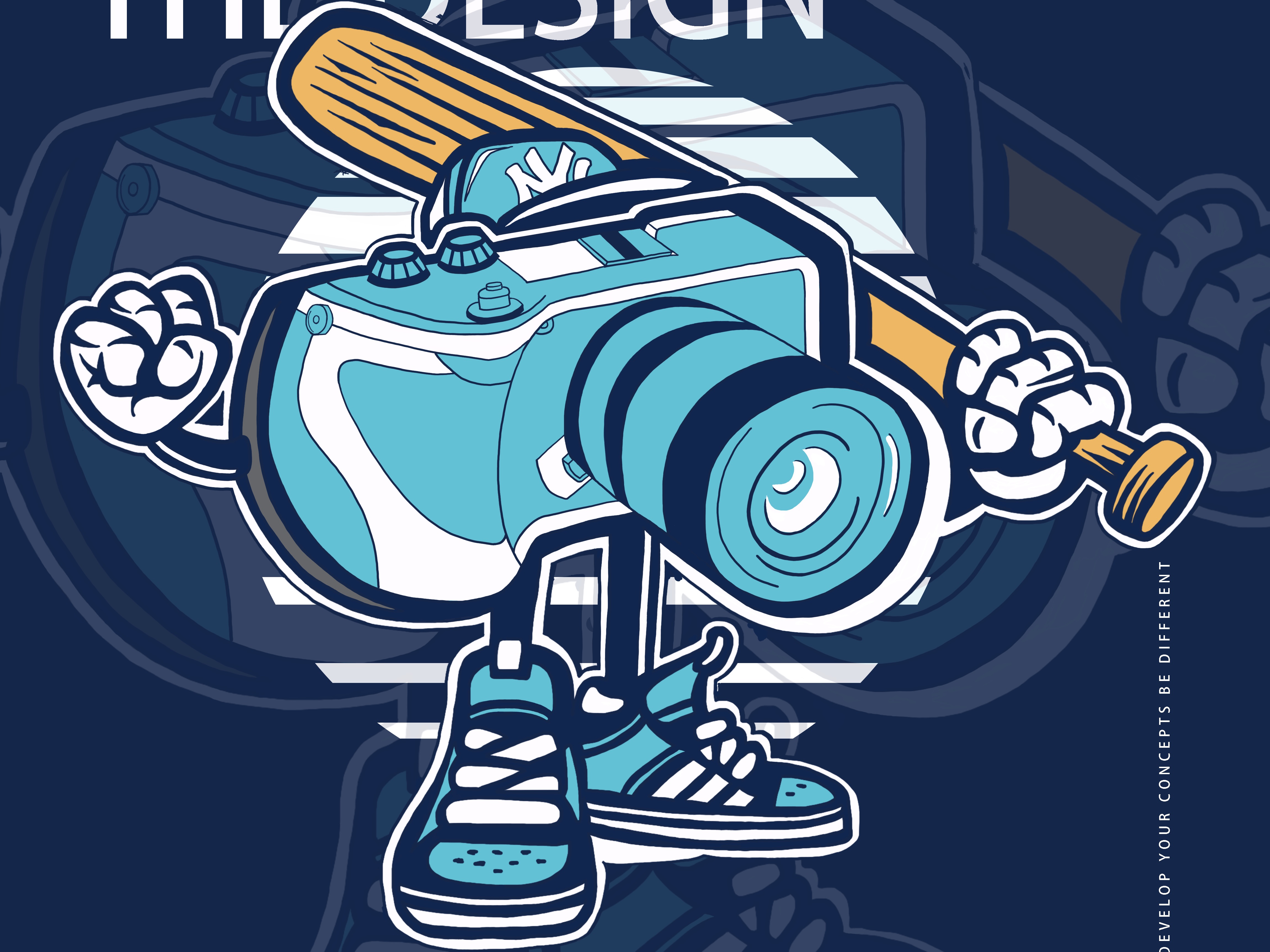 BE YOURSELF_小桃今天画画了吗-站酷ZCOOL