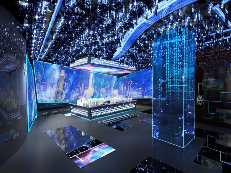 盘点科技展厅中应用较多的多媒体展项_不要香菜warm-站酷ZCOOL