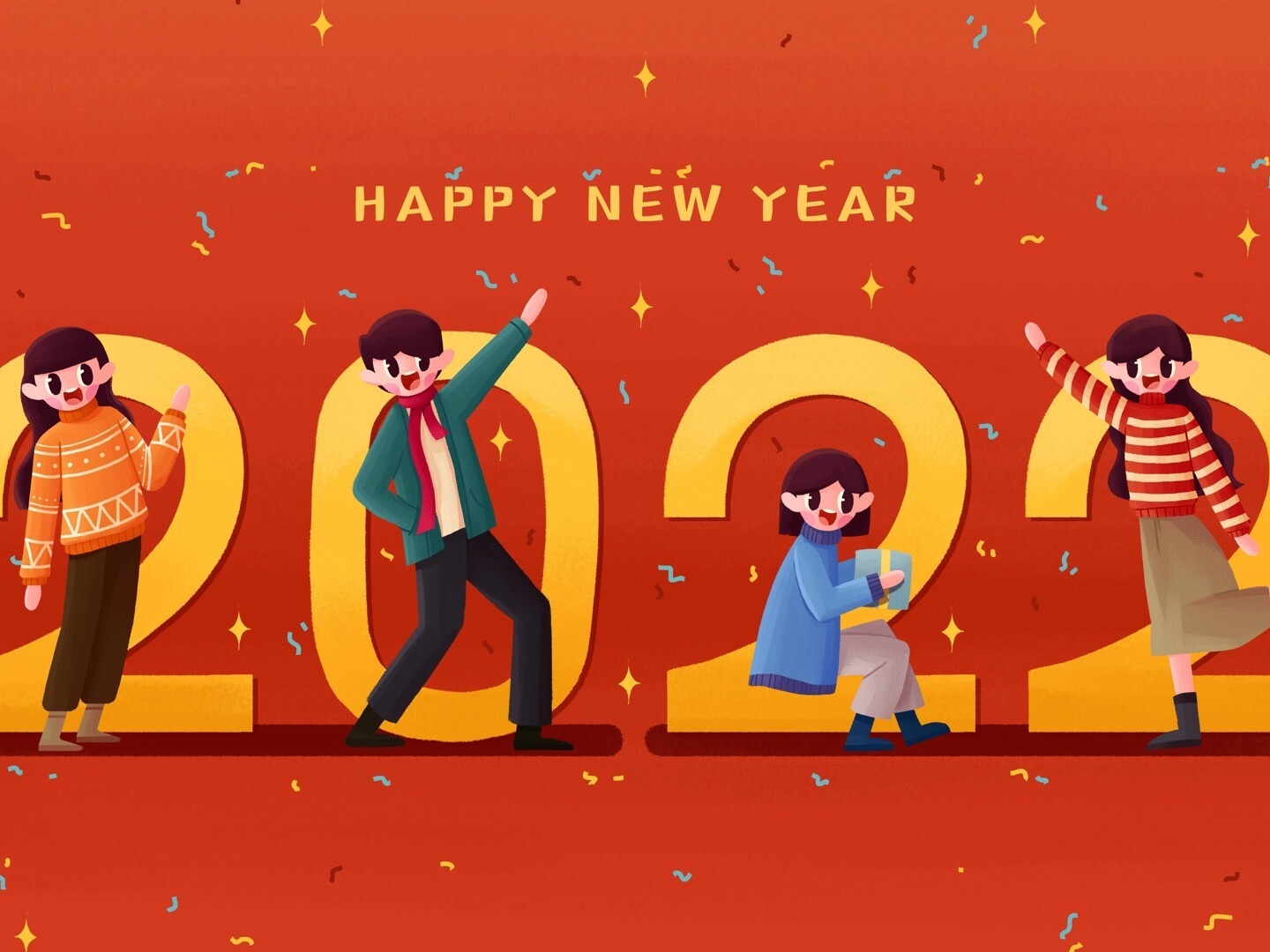 2022虎年壁纸高清5K_Mac小美人儿-站酷ZCOOL