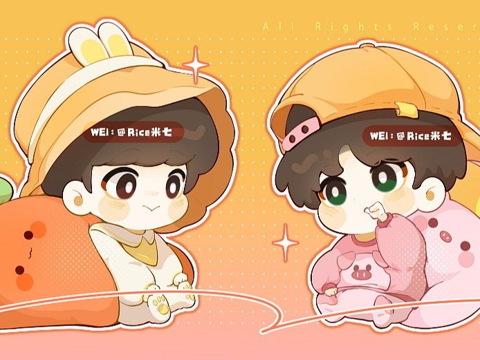 近期q版人物_Rice米七-站酷ZCOOL