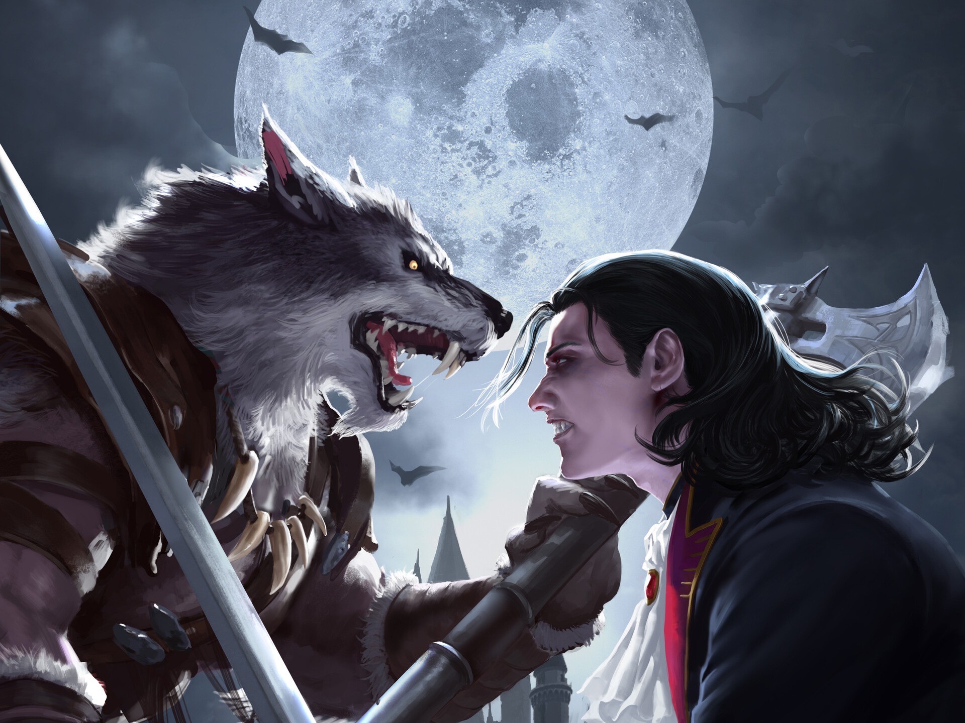 Vampire&Wolverine_TopCats-站酷ZCOOL