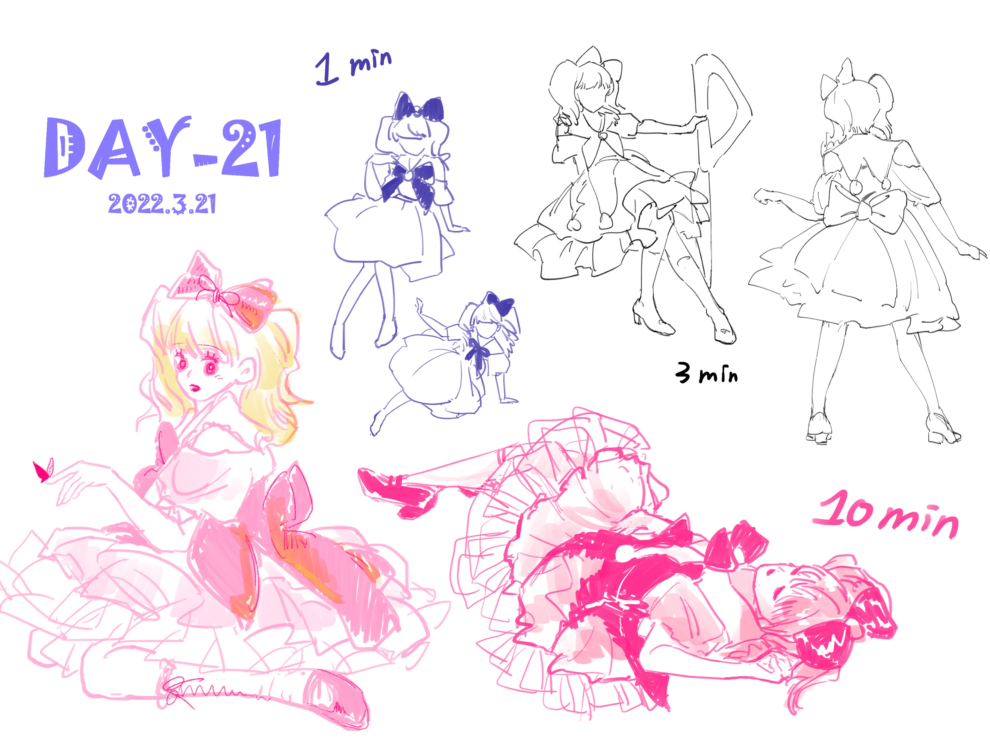 #速写60天挑战赛#Day21@速写班长_寿司领带-站酷ZCOOL