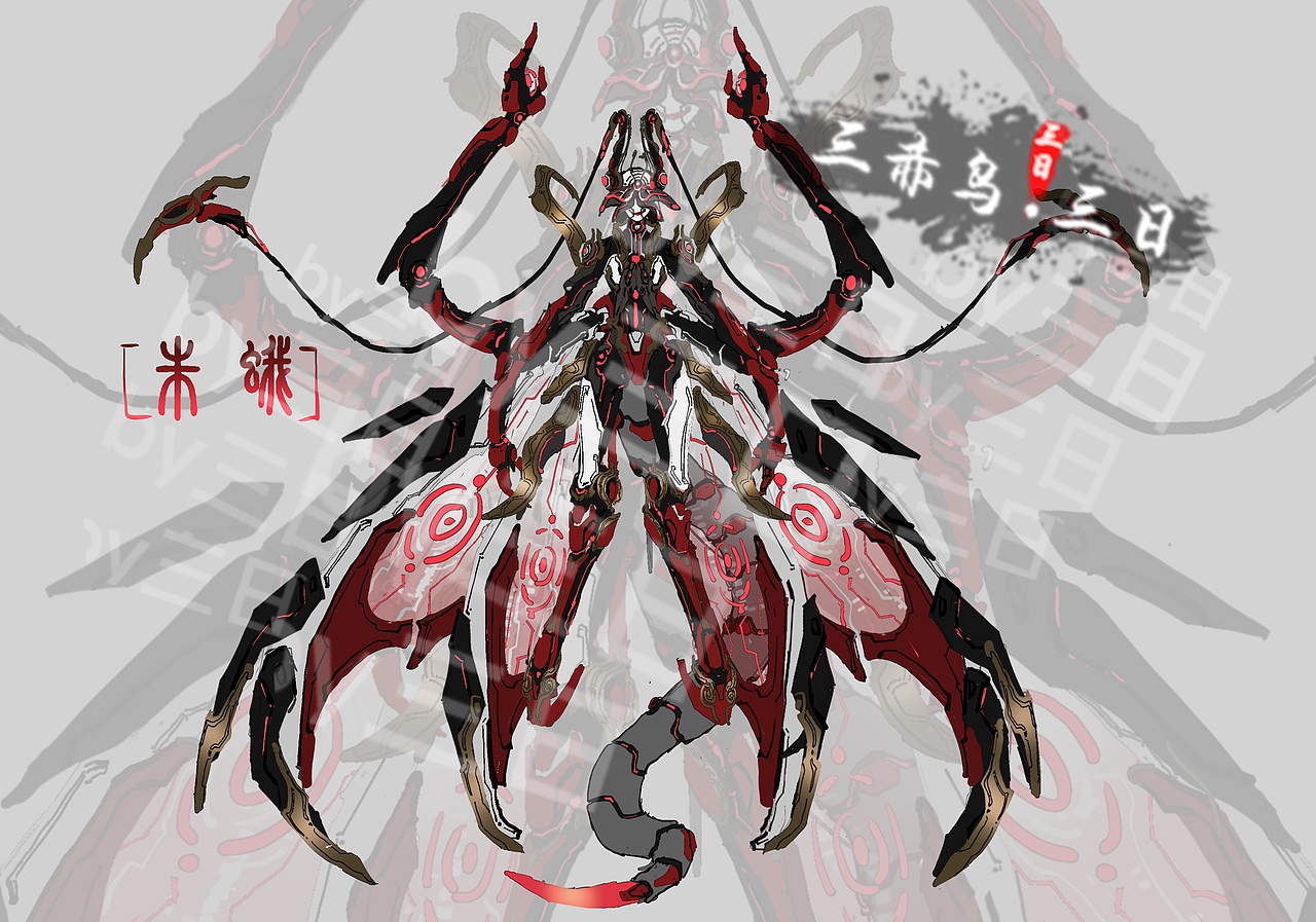 oc【朱蛾】_三只赤乌-站酷ZCOOL