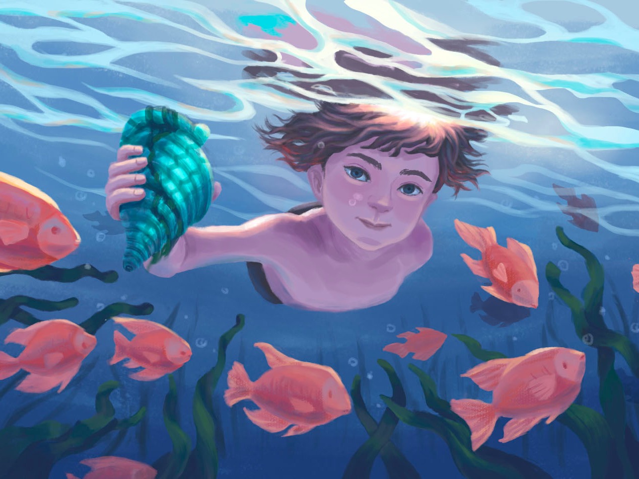 水下光影1_小米粥kris-站酷ZCOOL